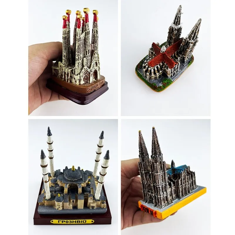 Famous-Building-Miniatures-3D-Cologne-Cathedral-Sagrada-Familia ...