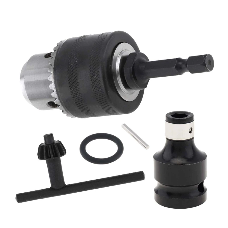3-8inch-Drill-Chuck-Adapter-Chuck-Drill-with-1-4-Inch-Quick-Change ...