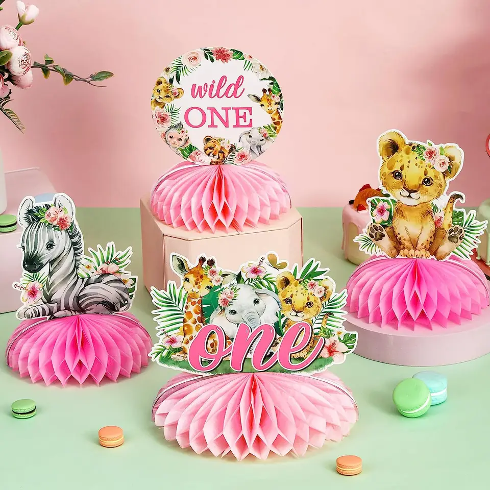 Pink Jungle Theme Centerpieces 15 Enchanted Forest Centerpieces For