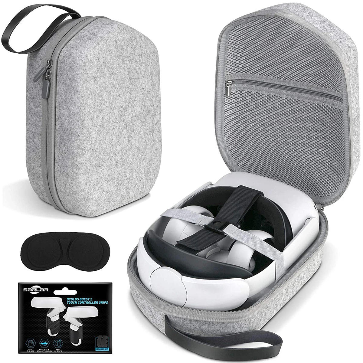 Hard-Suitcase-for-Oculus-Quest-2-Basic-Elit-VR-Headset-with-Official ...
