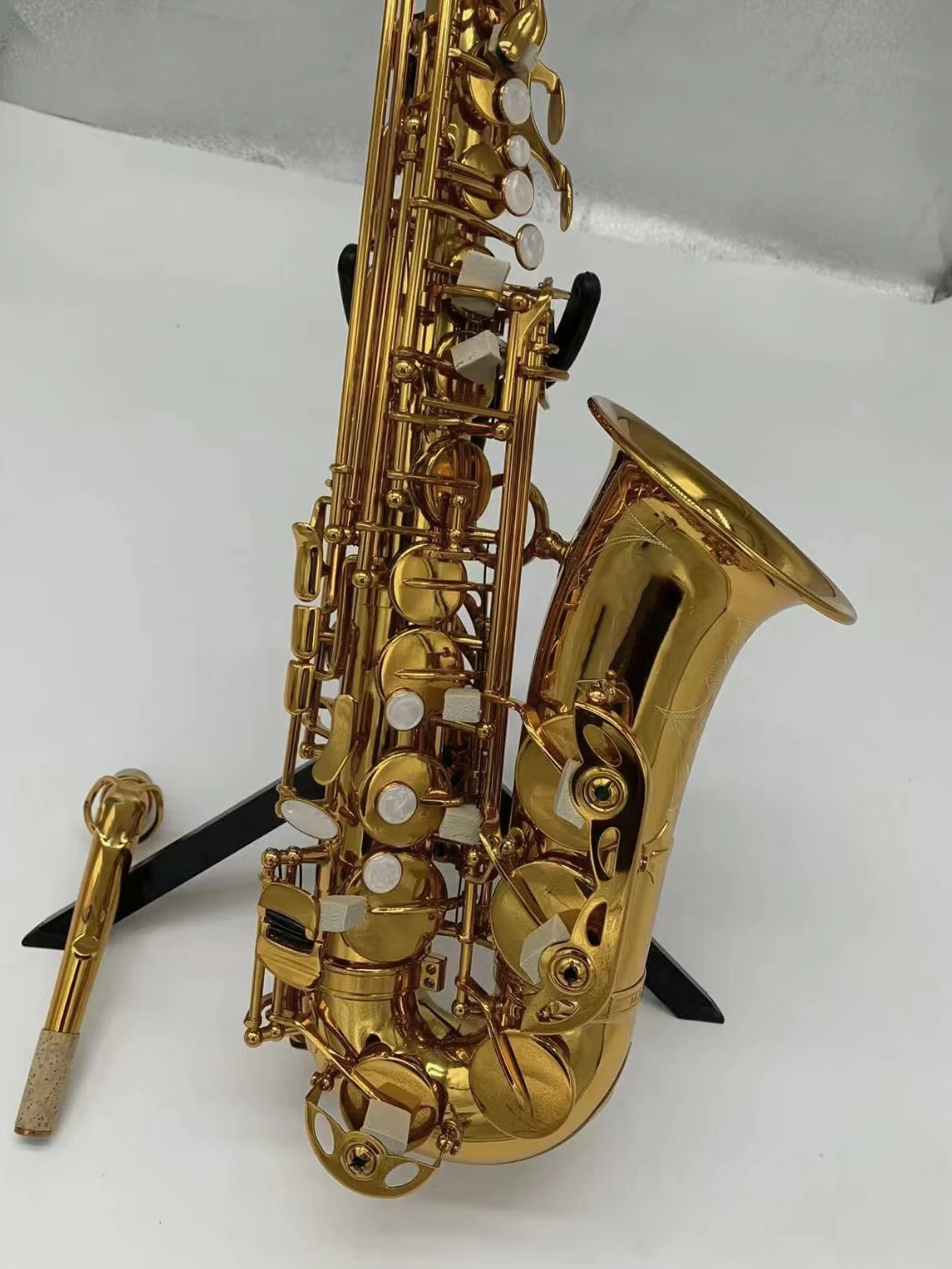 Classic gold Mark VI professional Alto saxophone flat E key European ...