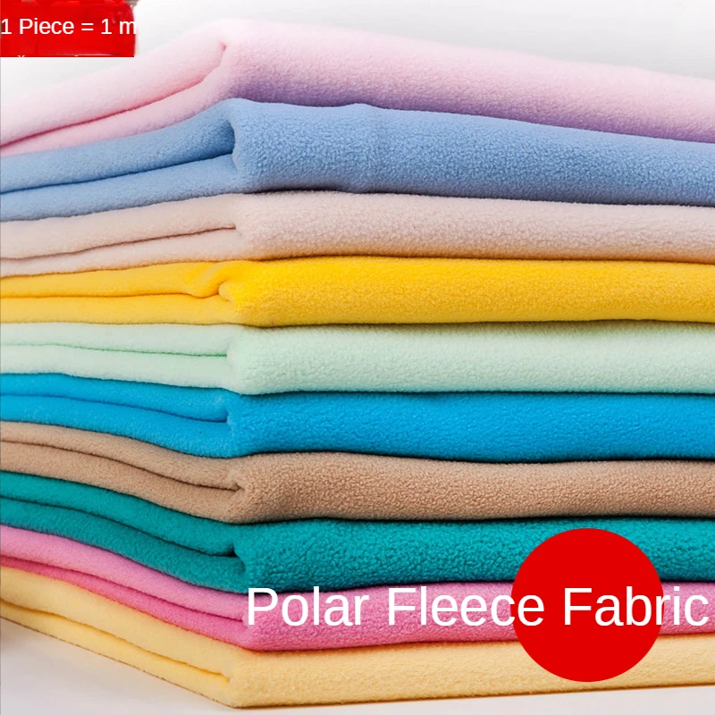 Polyester Polar Fleece Fabric | Polar Fleece Fabric Geometry - Fabric Meter Clothes - Aliexpress