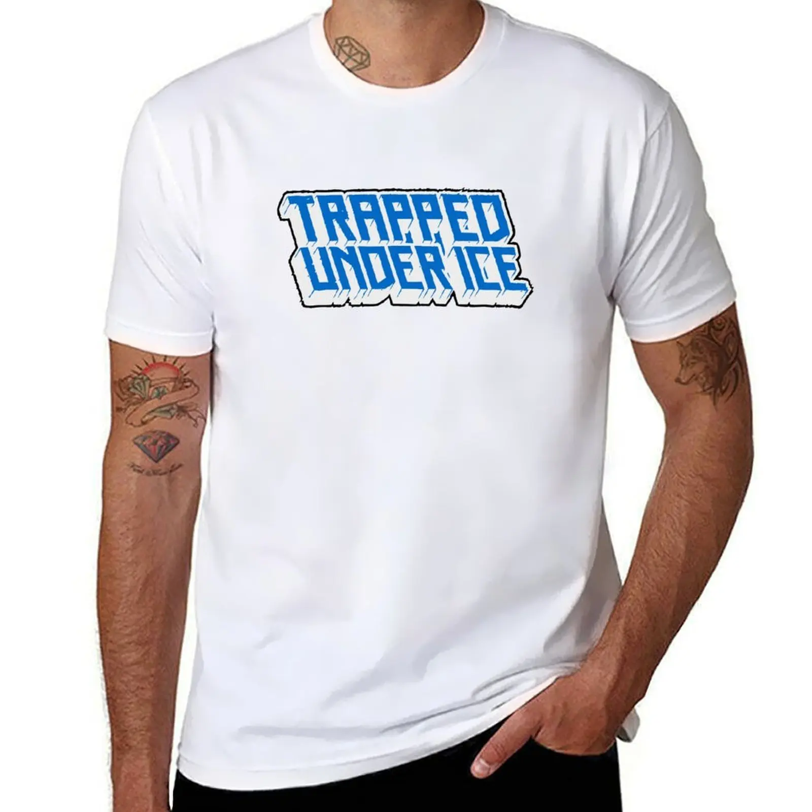 TRAPPED UNDER ICE-T-Shirt échelonné t-shirts avec imprimés T-Shirt ...