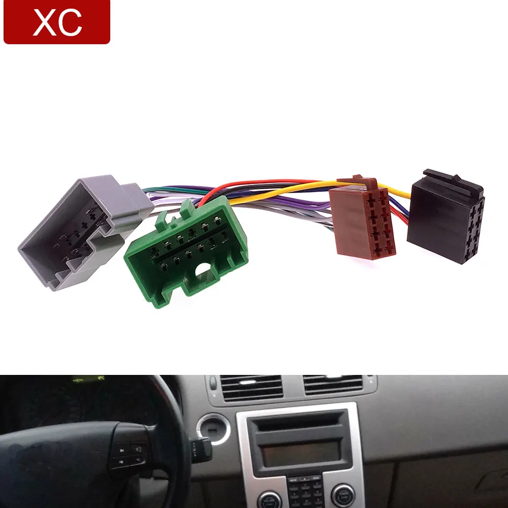 Conector de arnés de unidad principal de Radio estéreo para coche ...