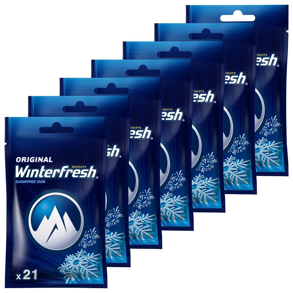Winterfresh Original Sugar Free Chewing Gum 29 G x 22 PCs - AliExpress 2