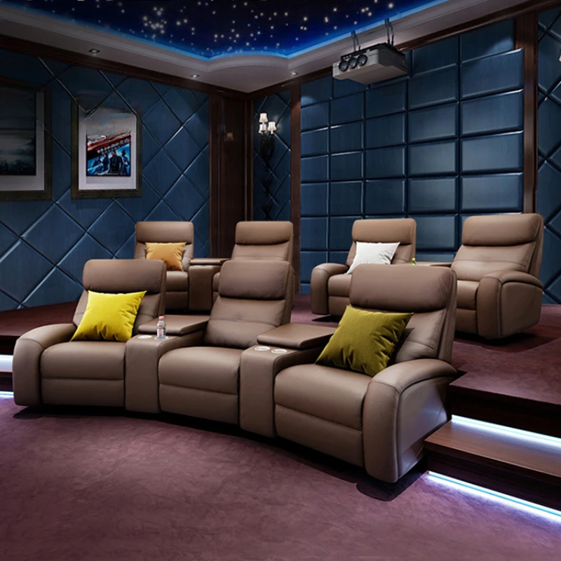 Home-cinema-sofa-audio-room-film-and-television-hall-electric-function ...
