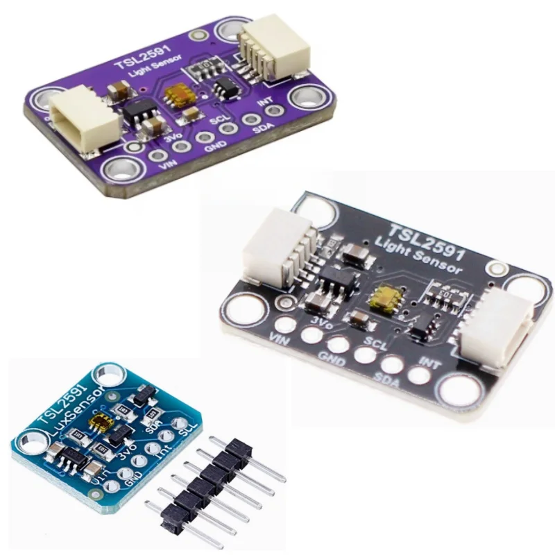 In-stock TSL2591 High Dynamic range digital optical sensor module I2C ...