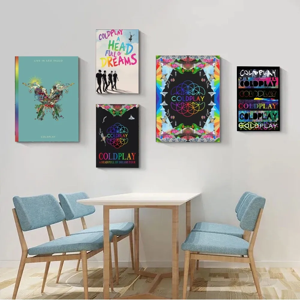 Coldplay-Album-Cover-Poster-Posters-Kraft-Paper-Vintage-Poster-Wall-Art ...