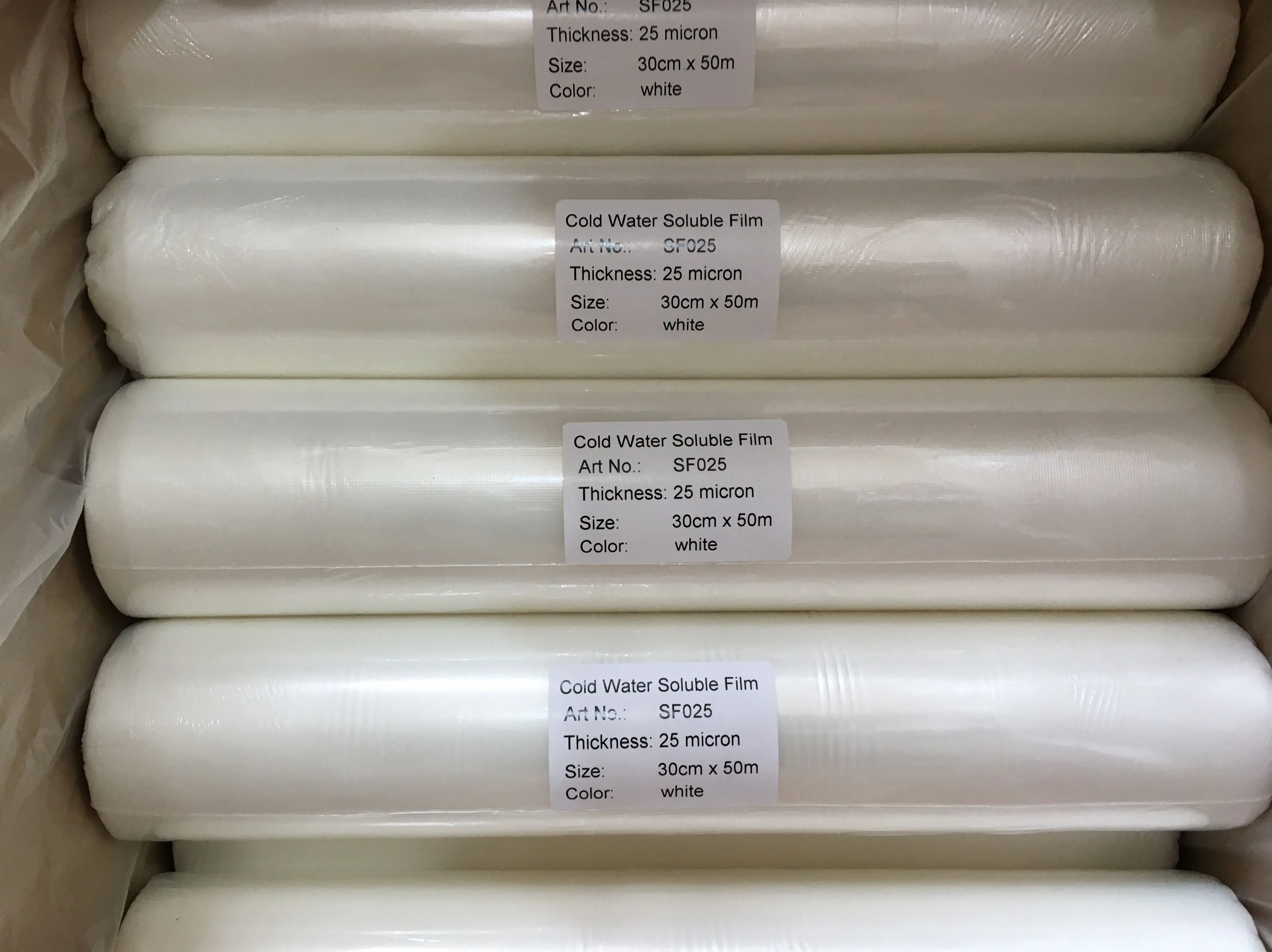 1roll-25um-30cm-Width-50m-Length-Cold-Water-Soluble-Film-100-PVA-Wash ...