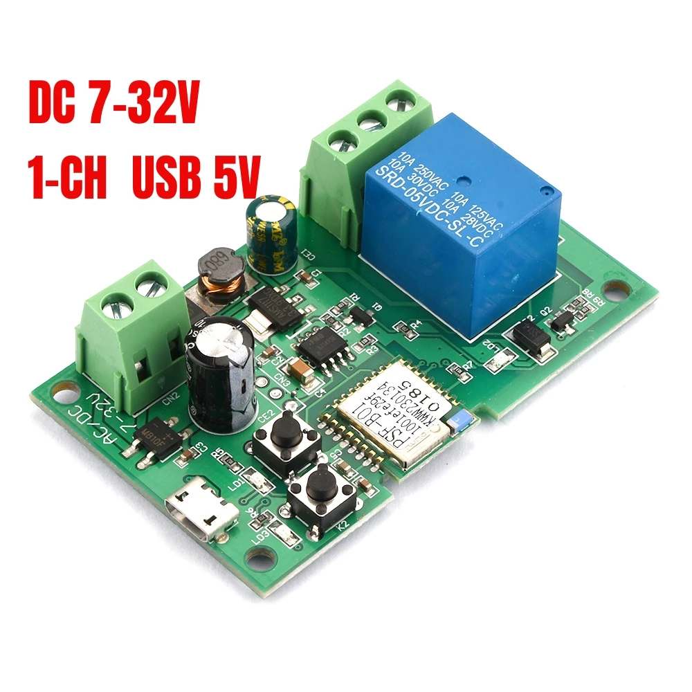 Ewelink-Wifi-RF-Switch-Module-DC7-32V-Wifi-Relay-Module-Remote-Control ...