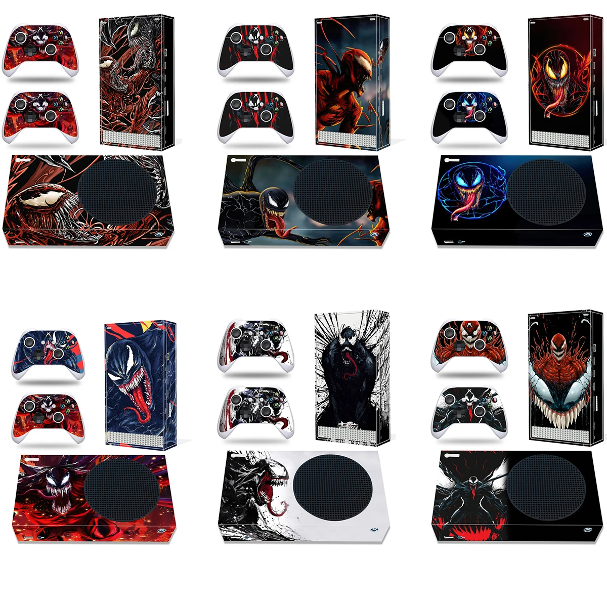 Spider Man Venom Skin Sticker Decal Cover for Xbox Series S Console and ...