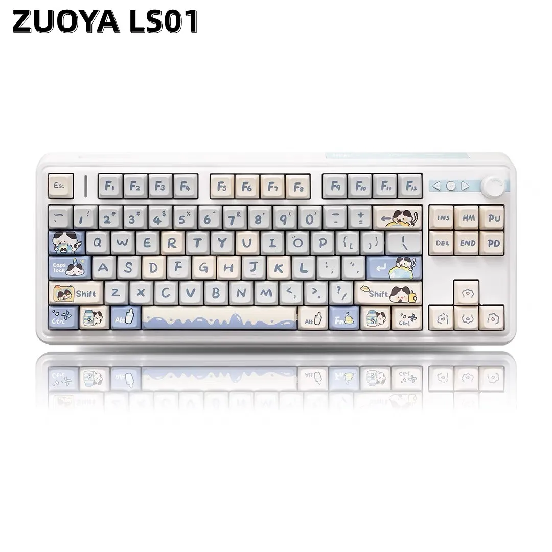 NEW-ZUOYA-LS01-Gamer-Keyboard-Kit-Hot-Swap-3Mode-USB-2-4G-Bluetooth ...