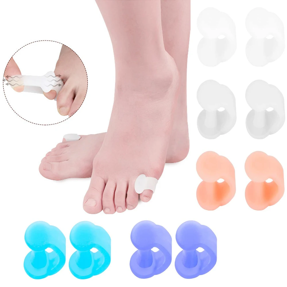 Toe-Separators-Finger-Feet-Protector-2pcs-Gel-Toe-Separator-Pinky-Toe ...