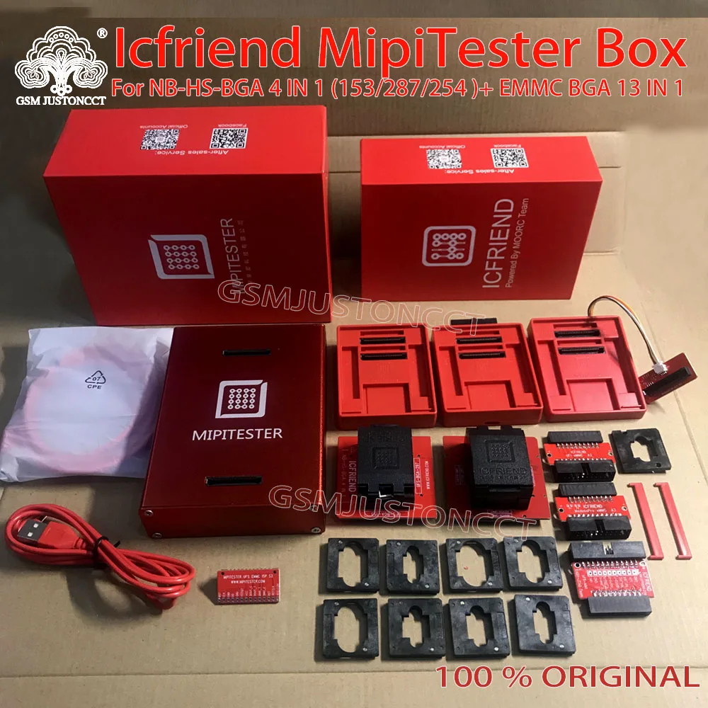 ICFRIEND-adaptador Mipi Nb Max box + UFS 4 en 1, enchufe UFS BGA 2022 ...