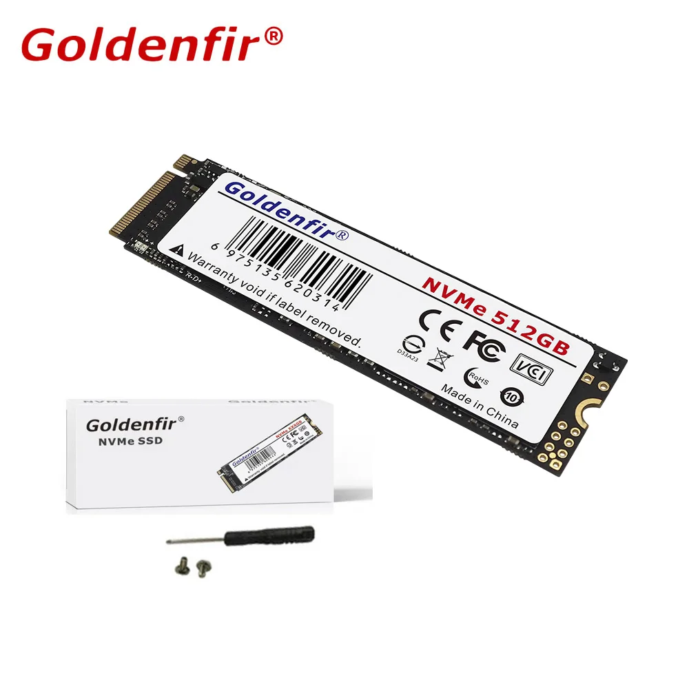 Goldenfir M.2 NVMe PCIe3.0×4 SSD 240GB 512GB 1TB Internal Solid State ...
