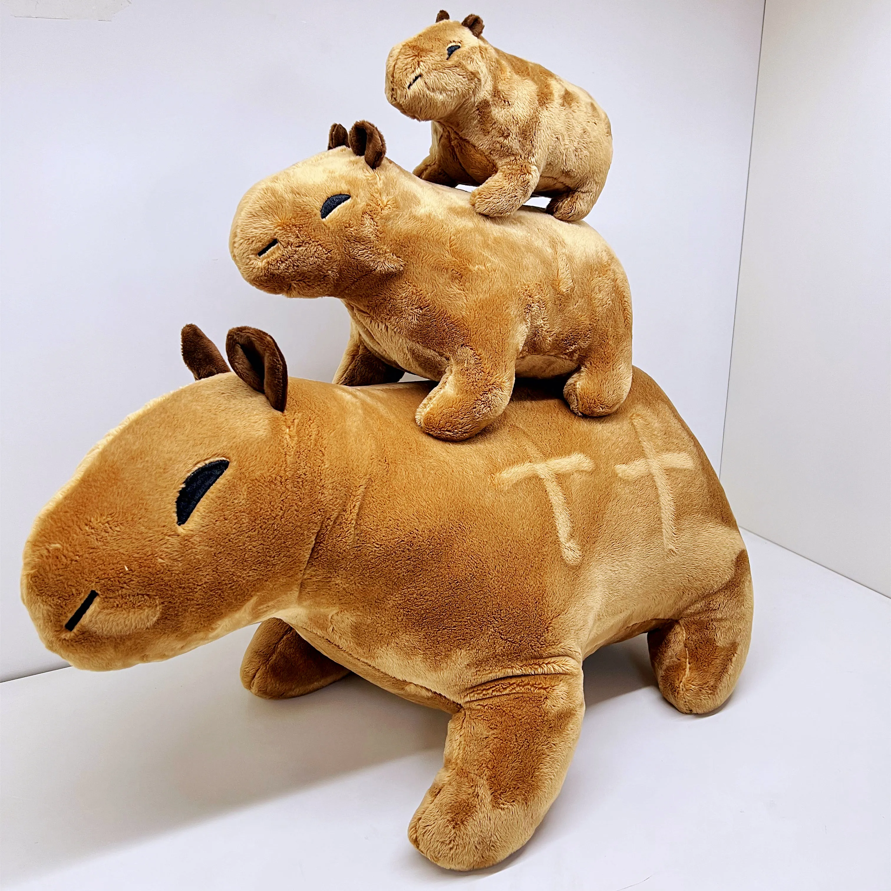 18cm Simulation Capybara Plush Toy Cute Fluffy Capybara Doll Soft ...