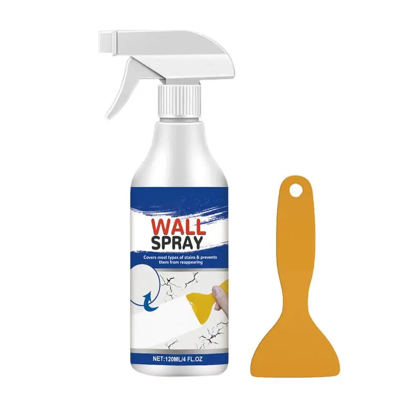 Wall-Spackle-With-Scraper-Ceiling-Stain-Cover-Up-Paint-Spray-120ml-Wall ...