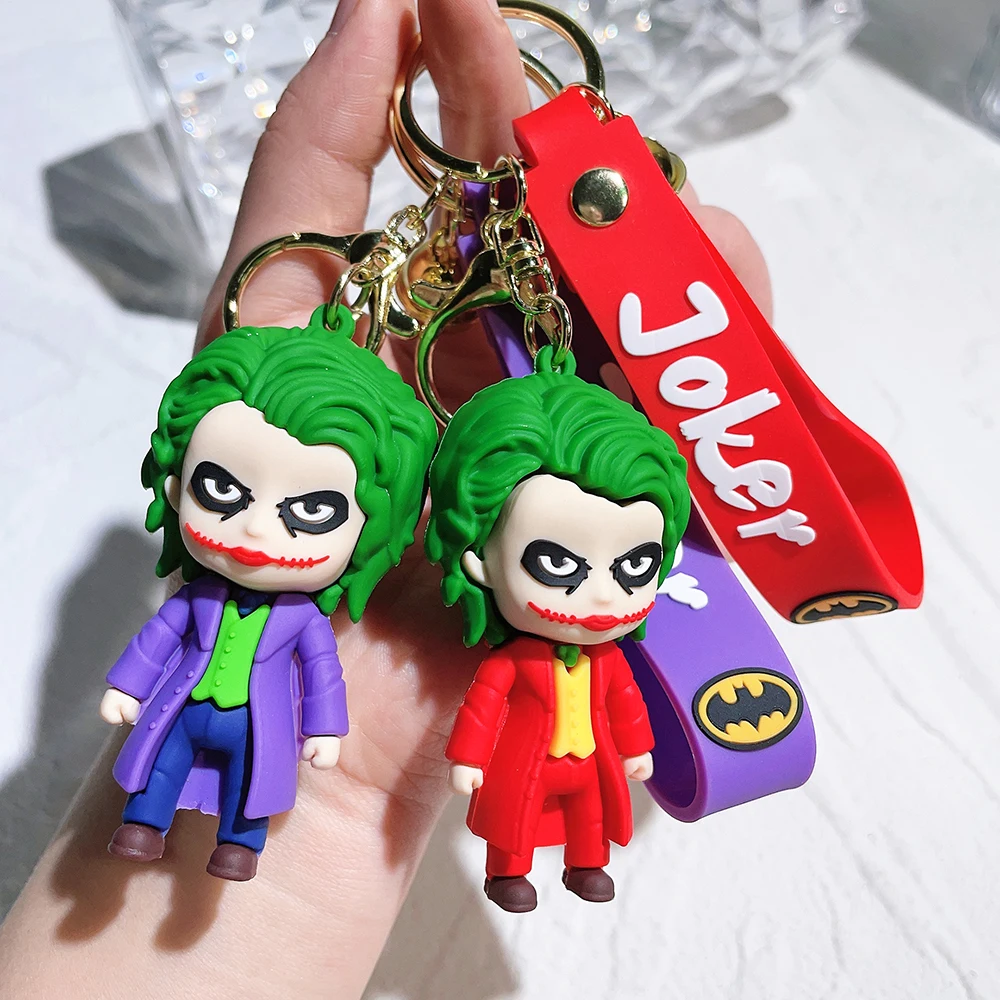 Anime-Cartoon-Marvel-Batman-Joker-Image-Doll-Keychain-Cute-Halloween ...