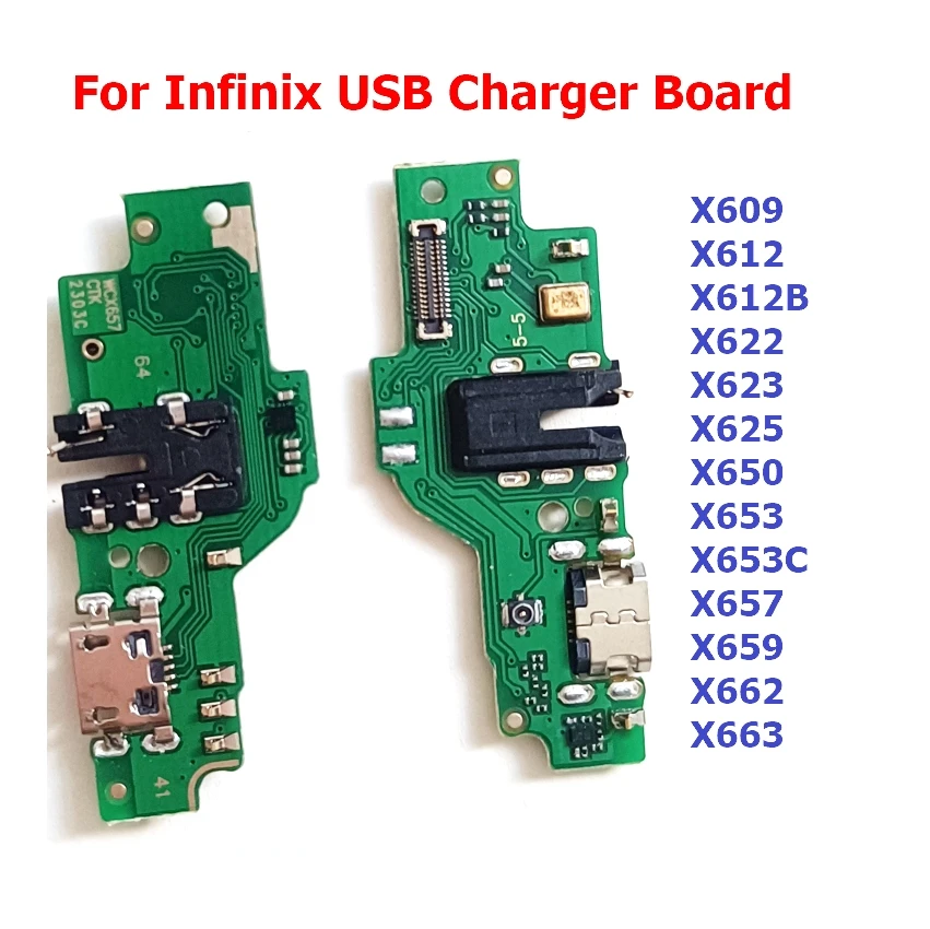 10Pcs-USB-Charging-Dock-Port-Charger-Board-Flex-Cable-For-Infinix-X609 ...