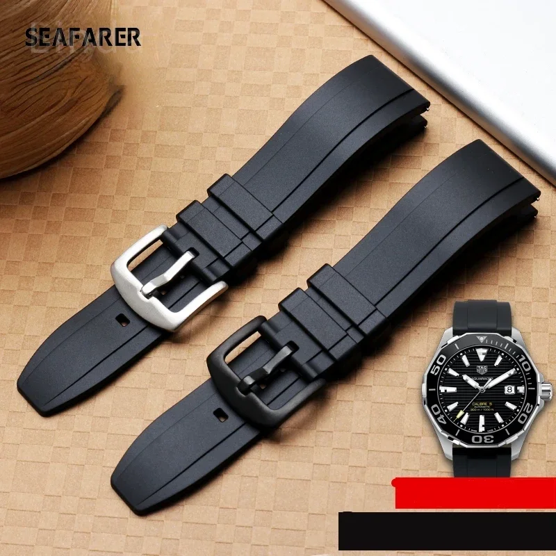 For-Longines-Citizen-Rolex-Water-Ghost-Casio-22-24mm-Silicone-Watch ...