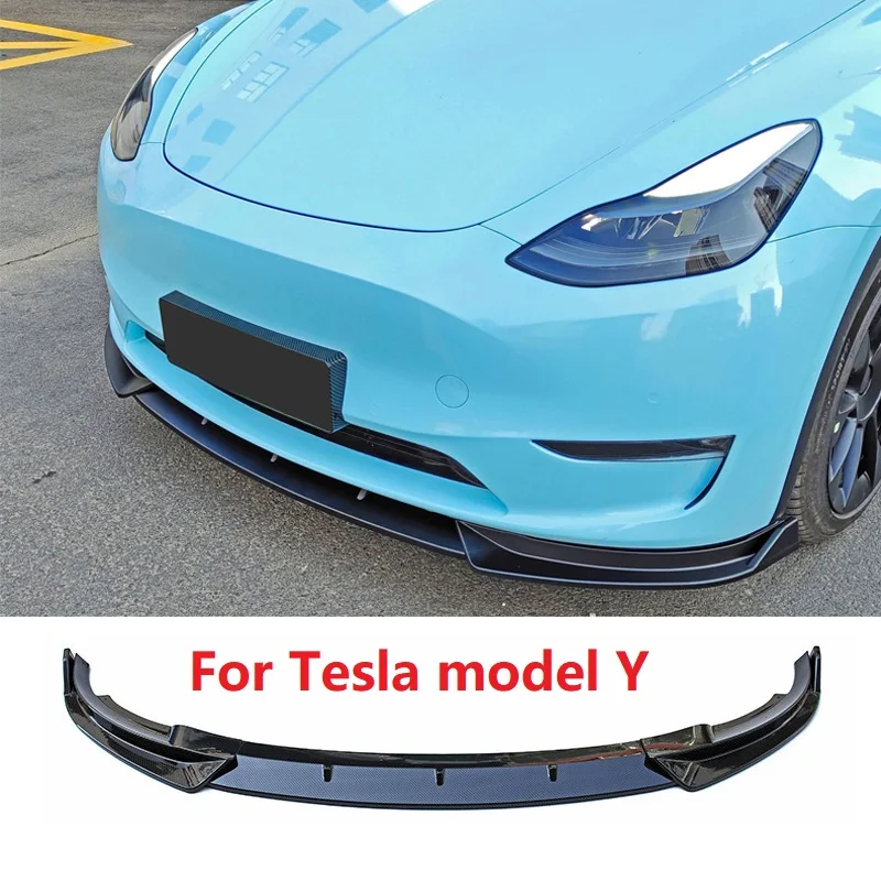 Suitable-For-Tesla-Model-Y-Front-Bumper-Lip-Protection-Front-Lip-Anti ...