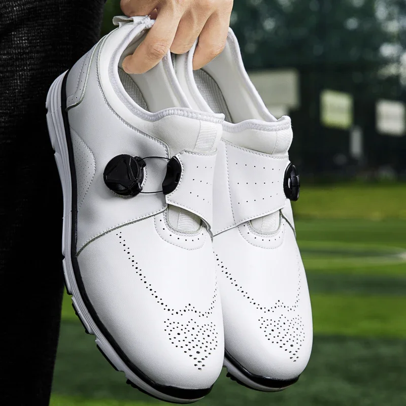 New-Golf-Shoes-Men-PU-Golf-Sneakers-Men-Outdoor-Grass-Quality-Walking ...