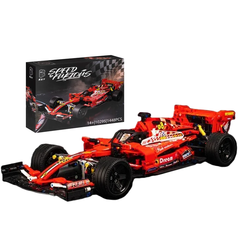 F1-Rc-Race-Cars-Building-Sets-Moc-Remote-Control-Car-Building-Blocks ...