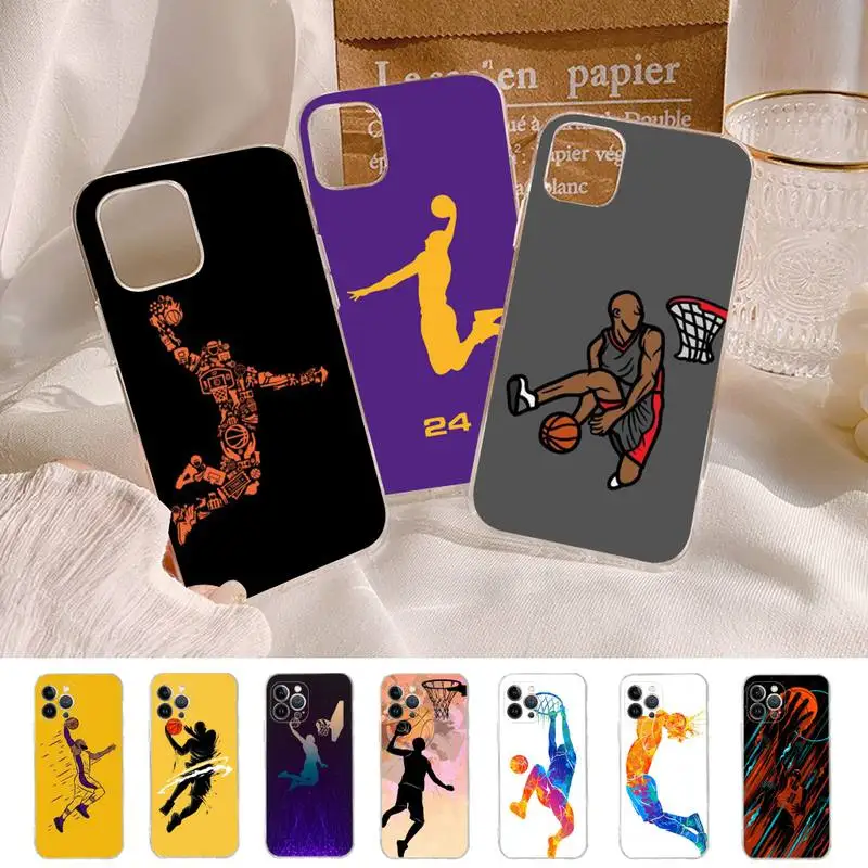 Wild Basketball Phone Case For iPhone 14 13 12 11 Pro Max XS X XR SE ...