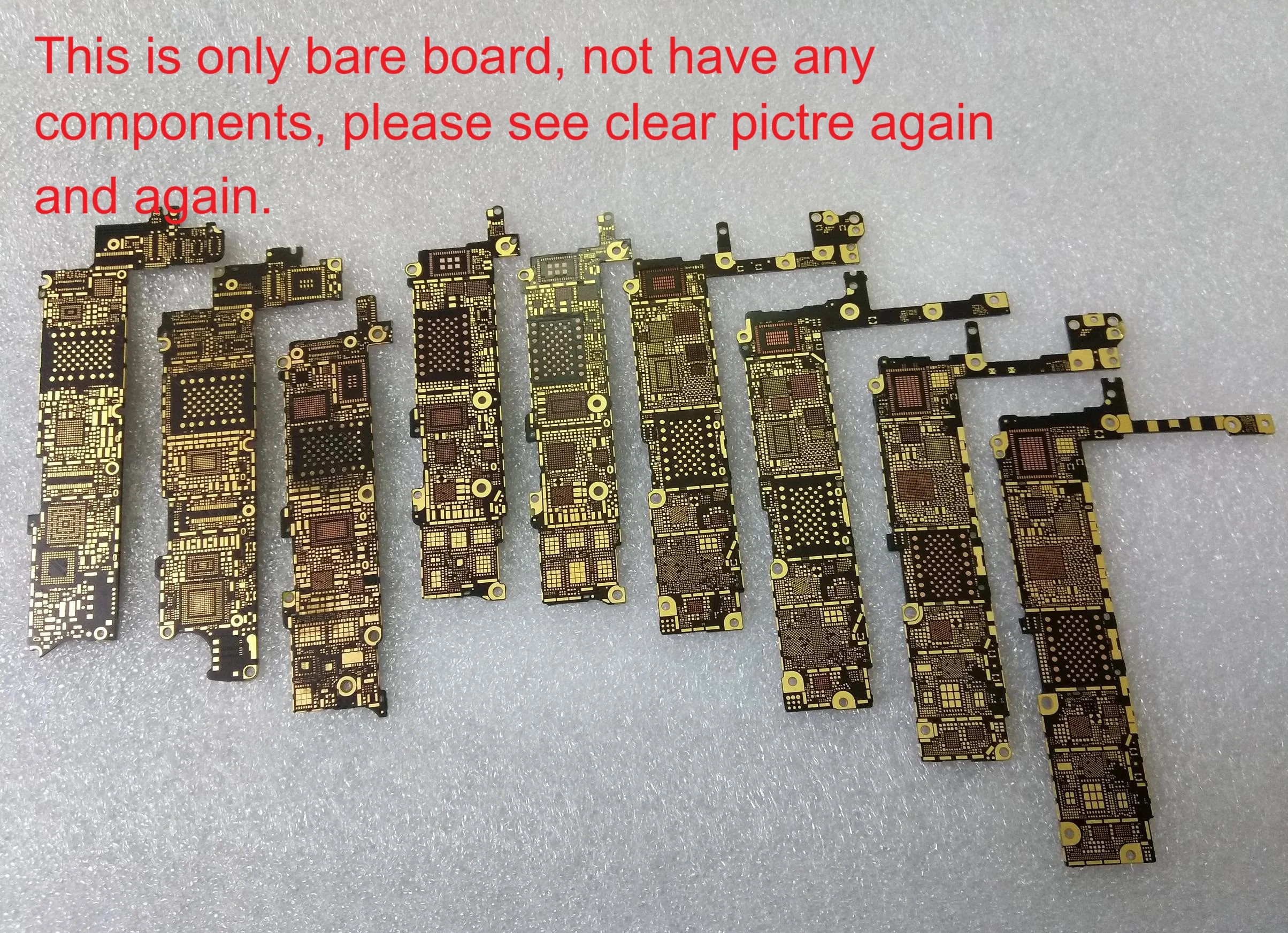 Bare empty Mainboard Board Test Repair Parts for iPhone 4S 5 5G 5S 5C ...