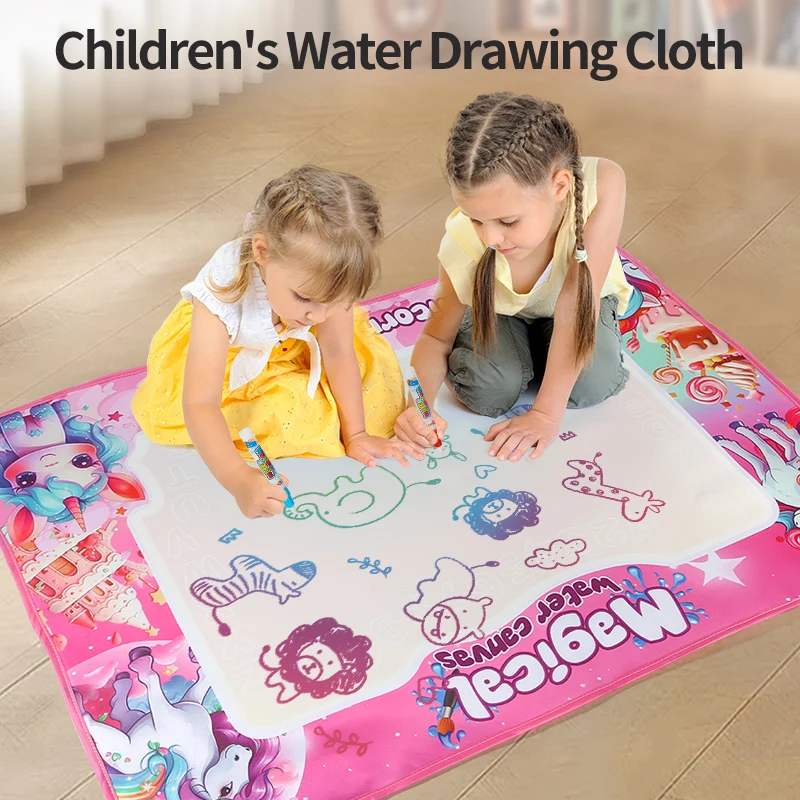 Magic Water Drawing Mat 80x60 Early Educational Toys Painting Board ...