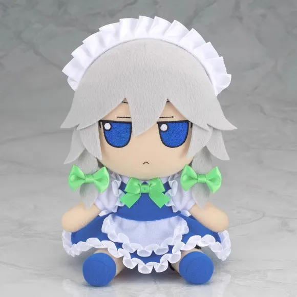 Fumo-Girl-Izayoi-Sakuya-TouHou-Project-Cosplay-20cm-Soft-Plush-Stuffed ...