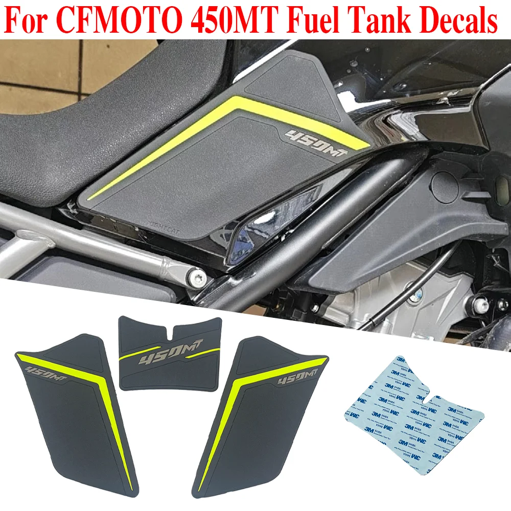 For-CFMOTO-450MT-MT450-Motorcycle-Tank-Pad-Sticker-Gas-Fuel-Protector ...