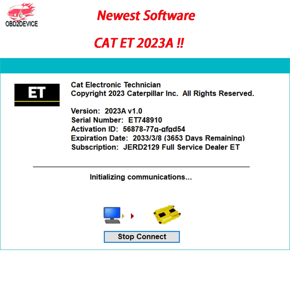 For-Cat-2023A-2019A-Cat-ET-ET3-Electronic-Technician-Diagnostic ...