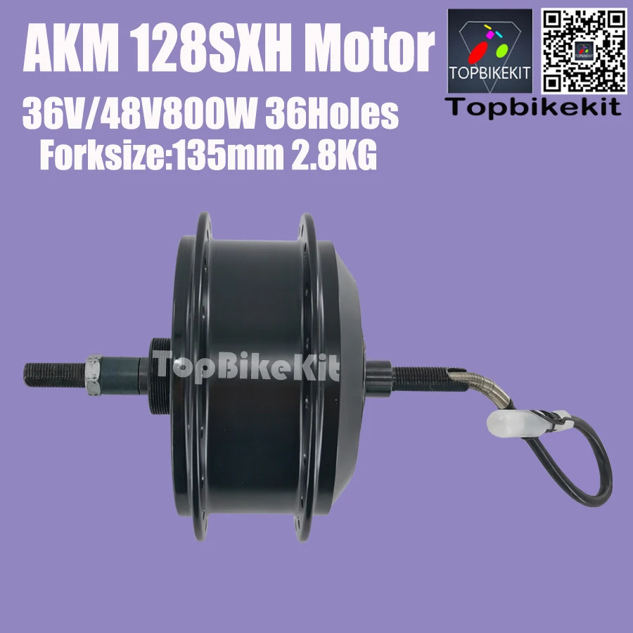 AKM motor 128H 36V 800W 48V800W Rear Hub Motor Fork Size 135mm for ...
