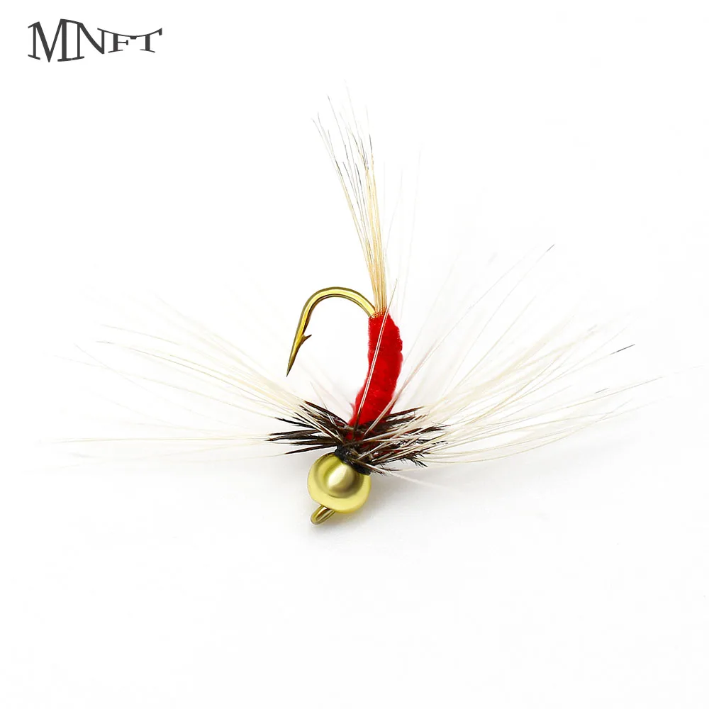 MNFT-10PCS-14-Copper-Beadhead-Trout-Nymph-Red-Body-Fishing-Flies ...