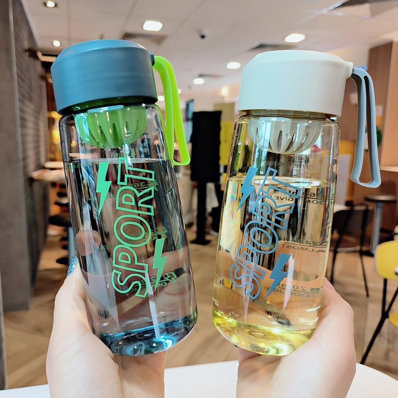 Simple-Water-Bottle-Personalized-600ml-Portable-Creative-Portable-Cup ...