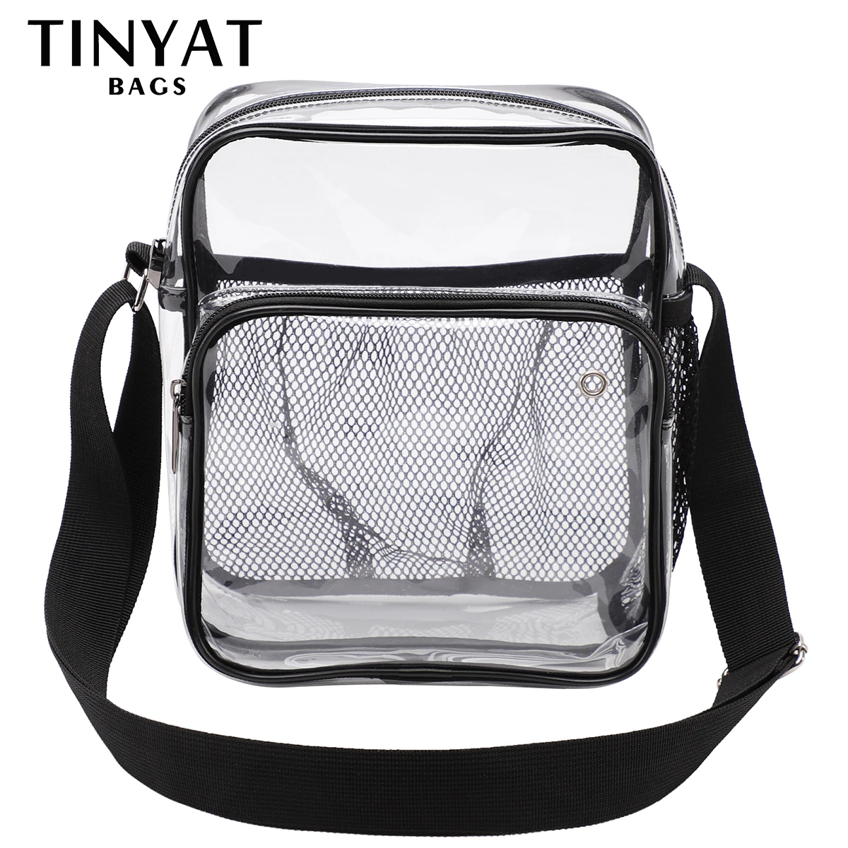 Pvc Transparent Shoulder Sling Bags | Transparent Shoulder Bag Men ...