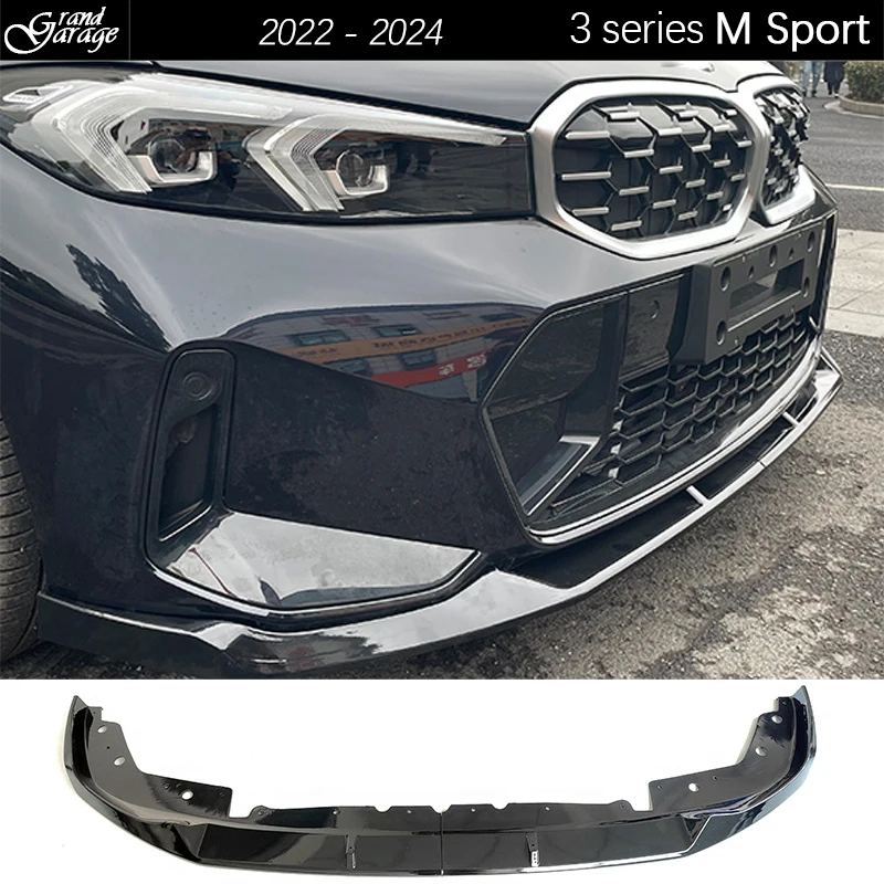 G20-LCI-Carbon-Fiber-Gloss-Black-Front-Bumper-Lip-Diffuser-Spoiler-for ...