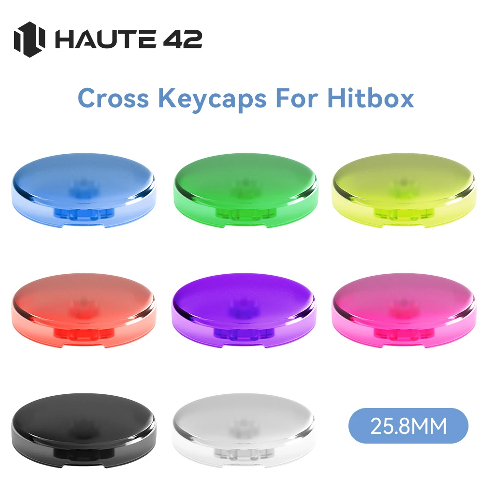 Haute42-Hitbox-Cross-Keycaps-For-Leverless-Arcade-Controller-Hitbox ...