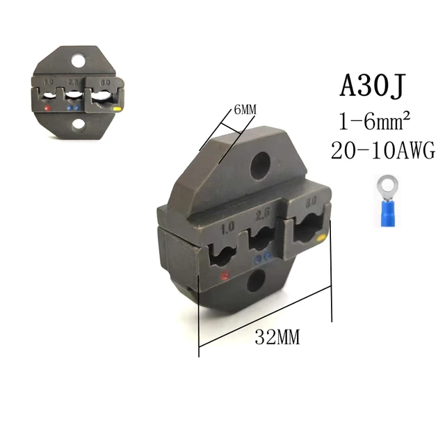 Die Sets For FSE/HS-A1016/A04WF/AV10WF/A40J/A30J/A04WFL Crimping Plier ...