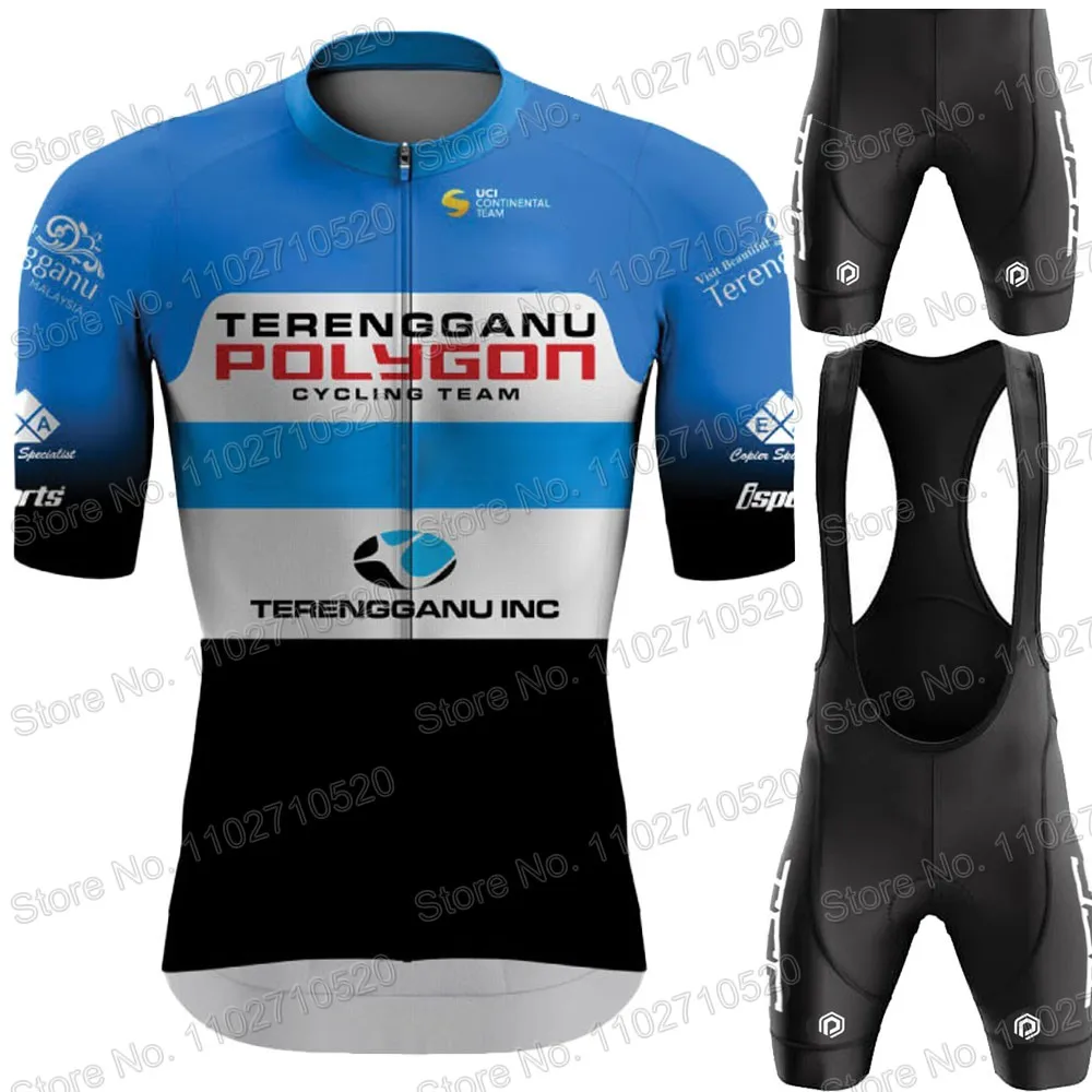 Team-Terengganu-Polygon-Cycling-Jersey-2023-Set-Short-Sleeve-Clothing ...