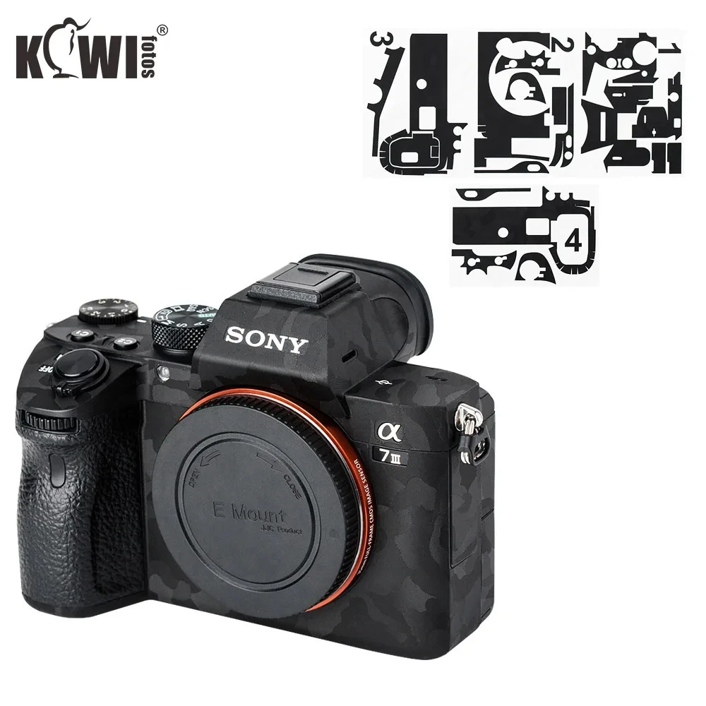 Camera-Body-Sticker-Protective-Skin-Film-Kit-For-Sony-A7-III-A7R-III ...