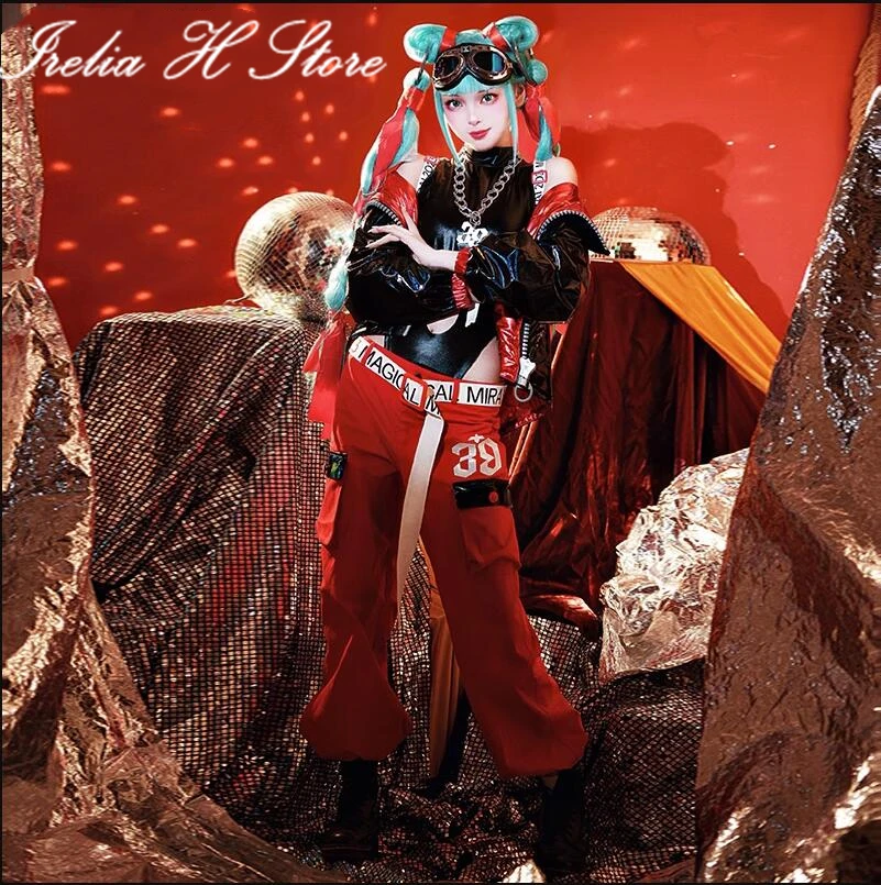 Irelia H Store-disfraz de Miku Magic Future, moda diaria, vestido punk, 2023