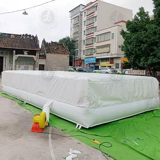 Inflatable Trampoline Sport Park Airbag Inflatable Airbag Landing ...