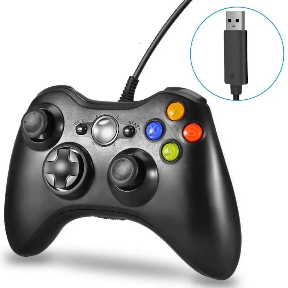 Gamepad-for-Microsoft-Xboxes-360-Controller-Wired-Joystick-Joy-Pad-USB ...
