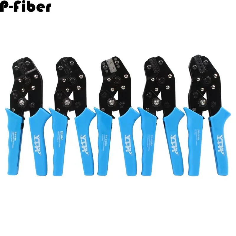 Terminal crimping pliers Tubular 4 sided/hexagonal cold crimping ...