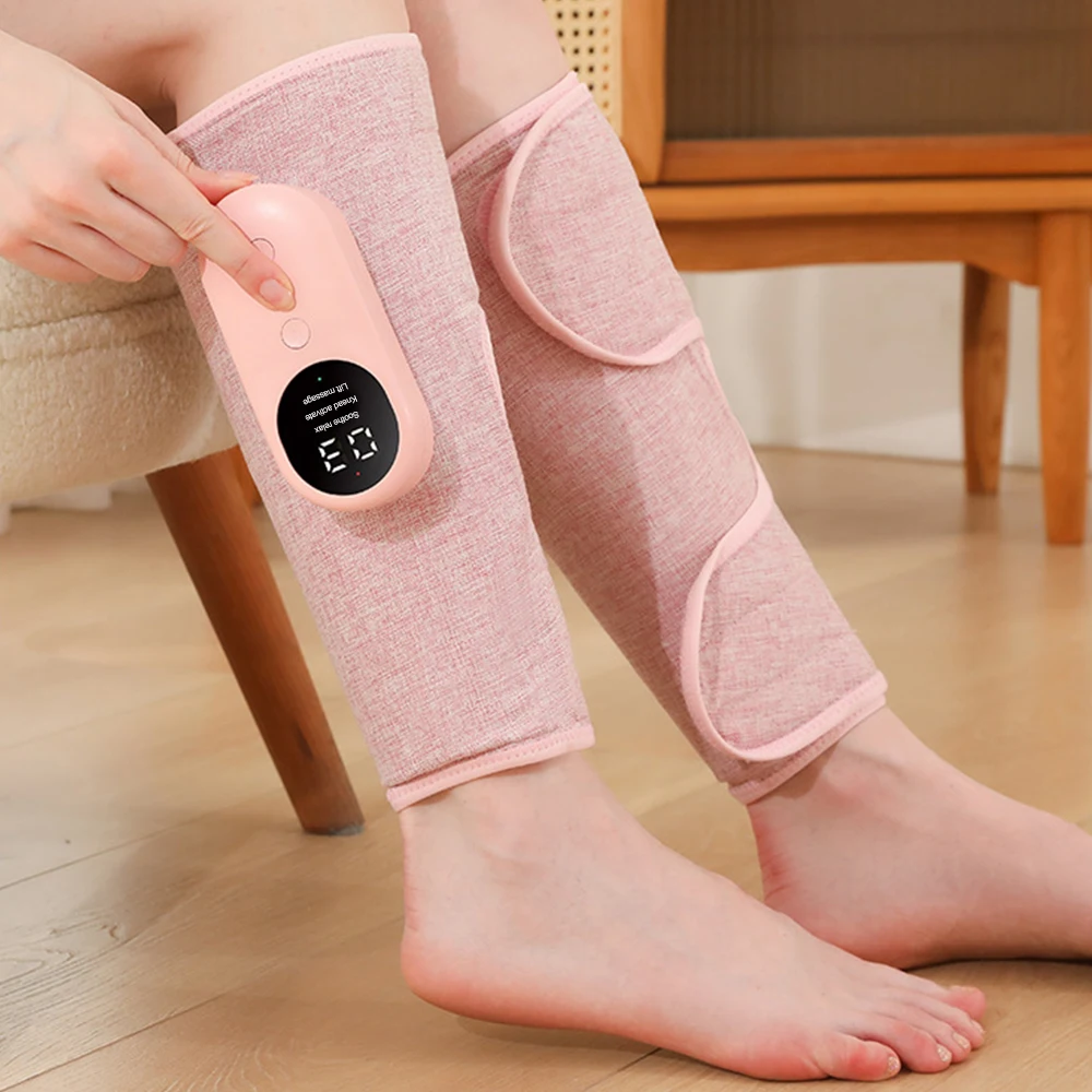 Smart-Leg-Massager-Calf-and-Arm-Air-Compression-Heat-Massage-Promote ...