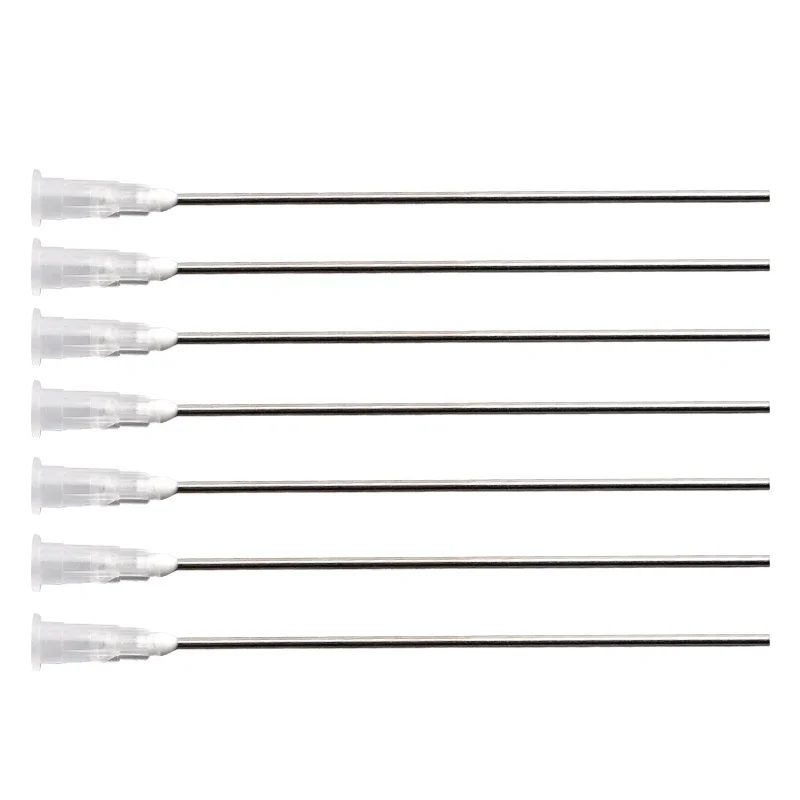 5PCS 10CM CISS Refillable Ink Cartridge Blunt Syringe Long Needles Head ...