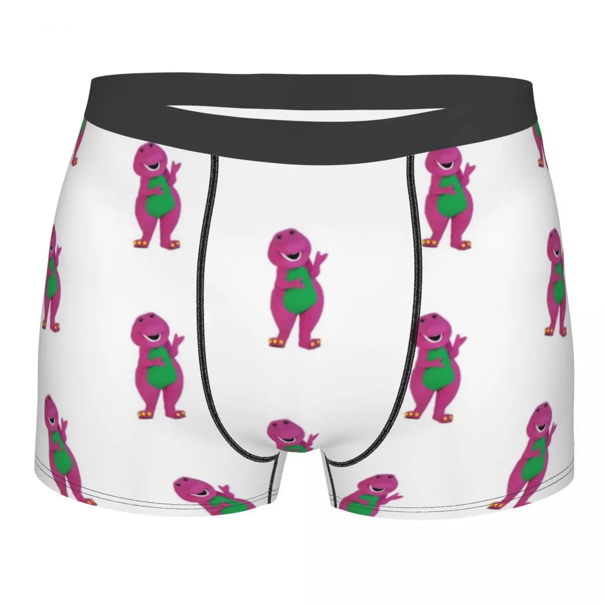Men's Boxer Shorts Panties Barney & Friends Breathable Underwear ...