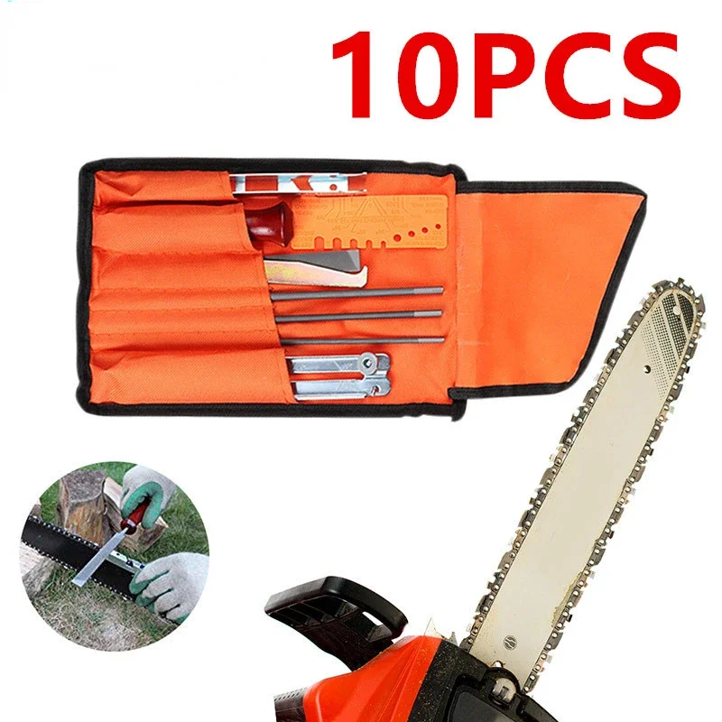Special Household Hand Tools 10 Pcs Chainsaw Sharpening File For STIHL ...